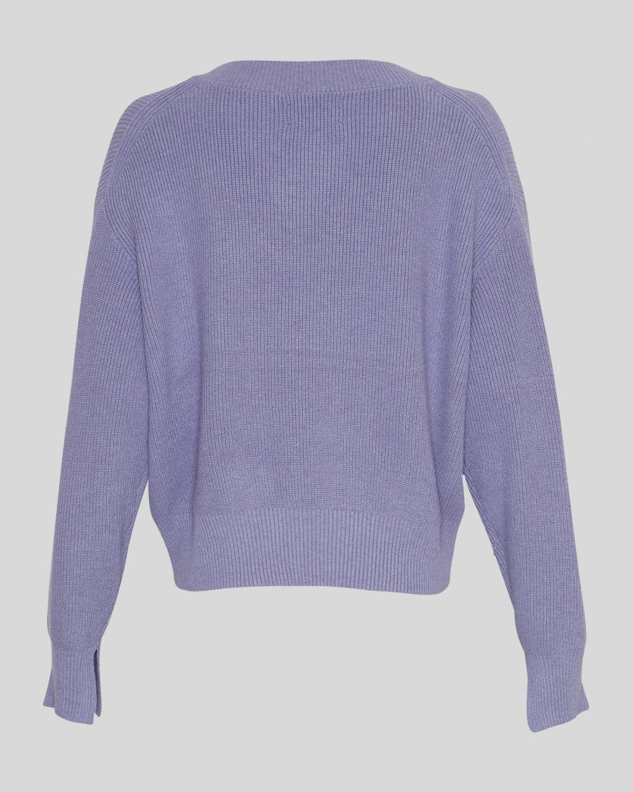 MSCH Maura Rachelle V Pullover Lavender – Viva La Moda